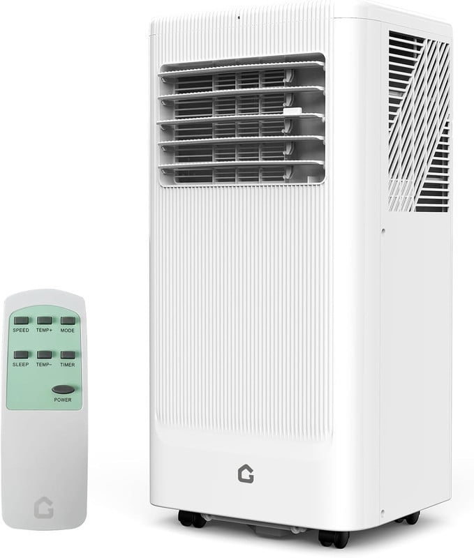 8,000 BTU Portable Air Conditioner, 3-In-1 Portable AC Units for Rooms ...