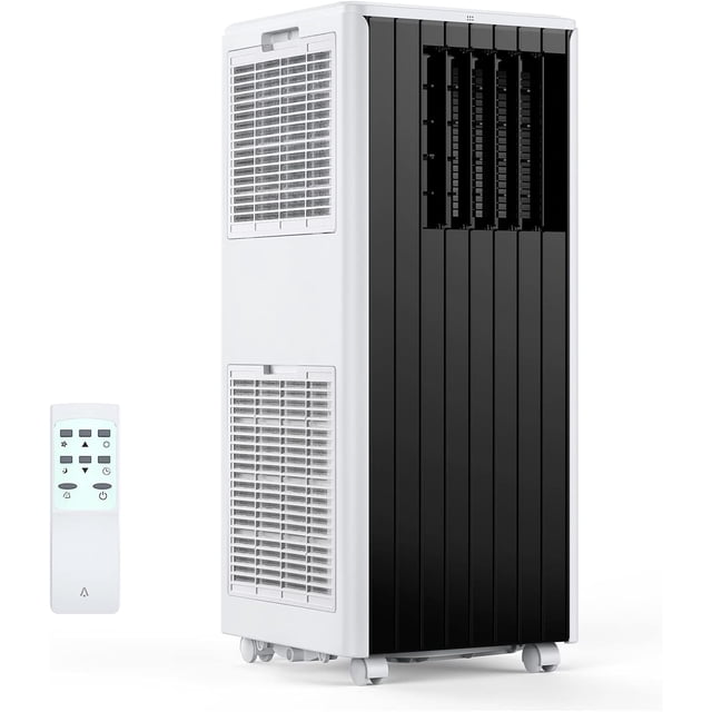 8,000 BTU Portable AC with Remote & LED Panel for Home, Office, Dorm ...