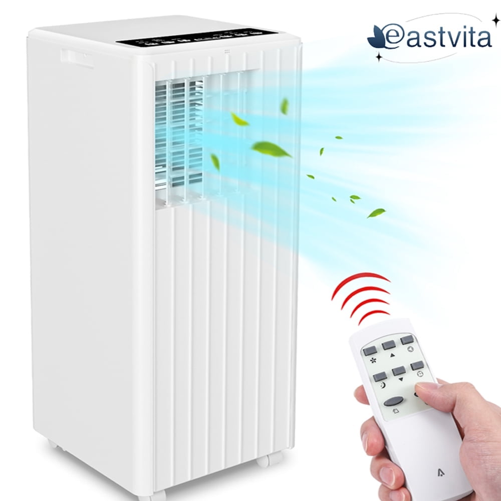 8,000 BTU Portable Air Conditioner with Remote Control, 3-in-1 AC Unit ...