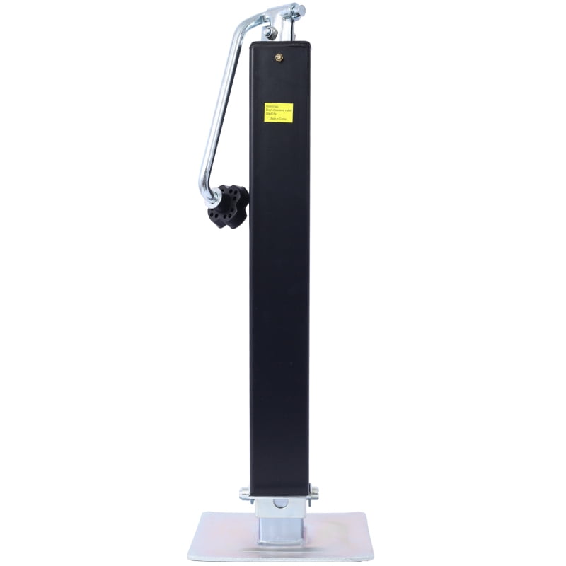 8,000 lbs. top Wind Weld on Square Tube Drop Leg Jack - Walmart.com