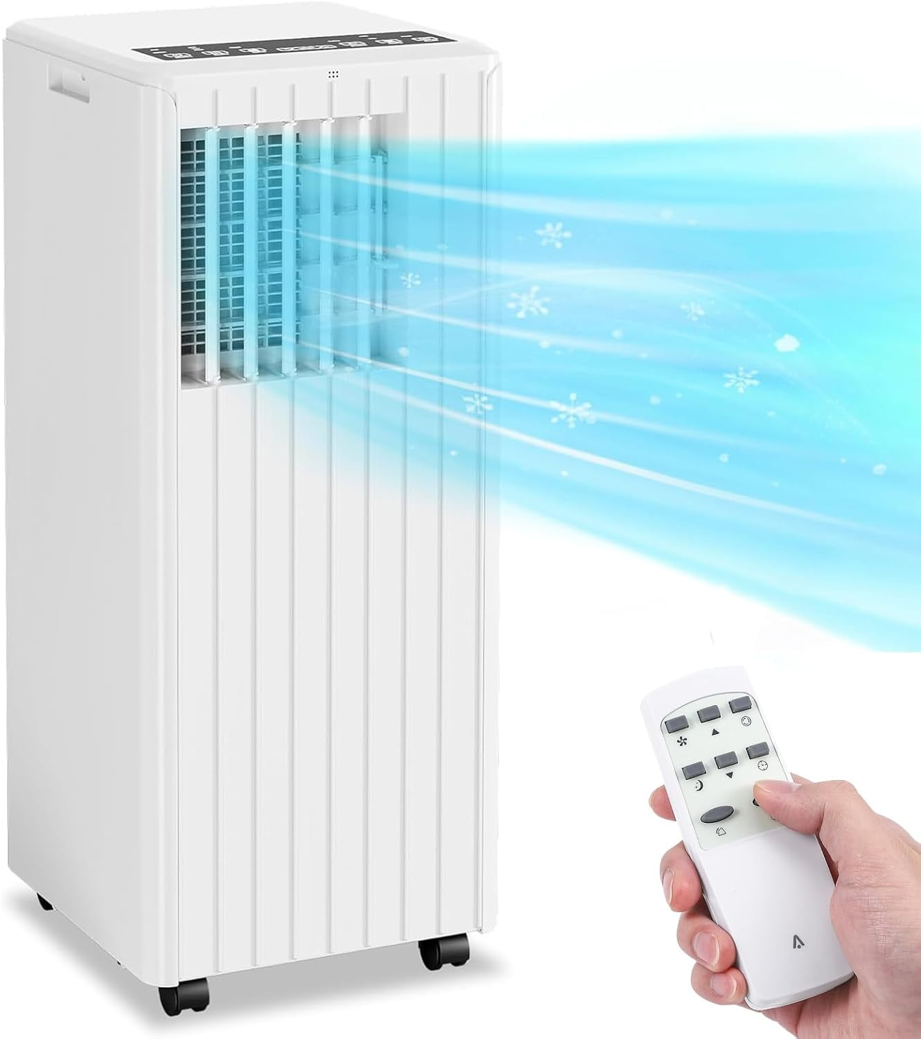 8,0000BTU Portable Air Conditioners, 3 in 1 Portable AC Unit with ...