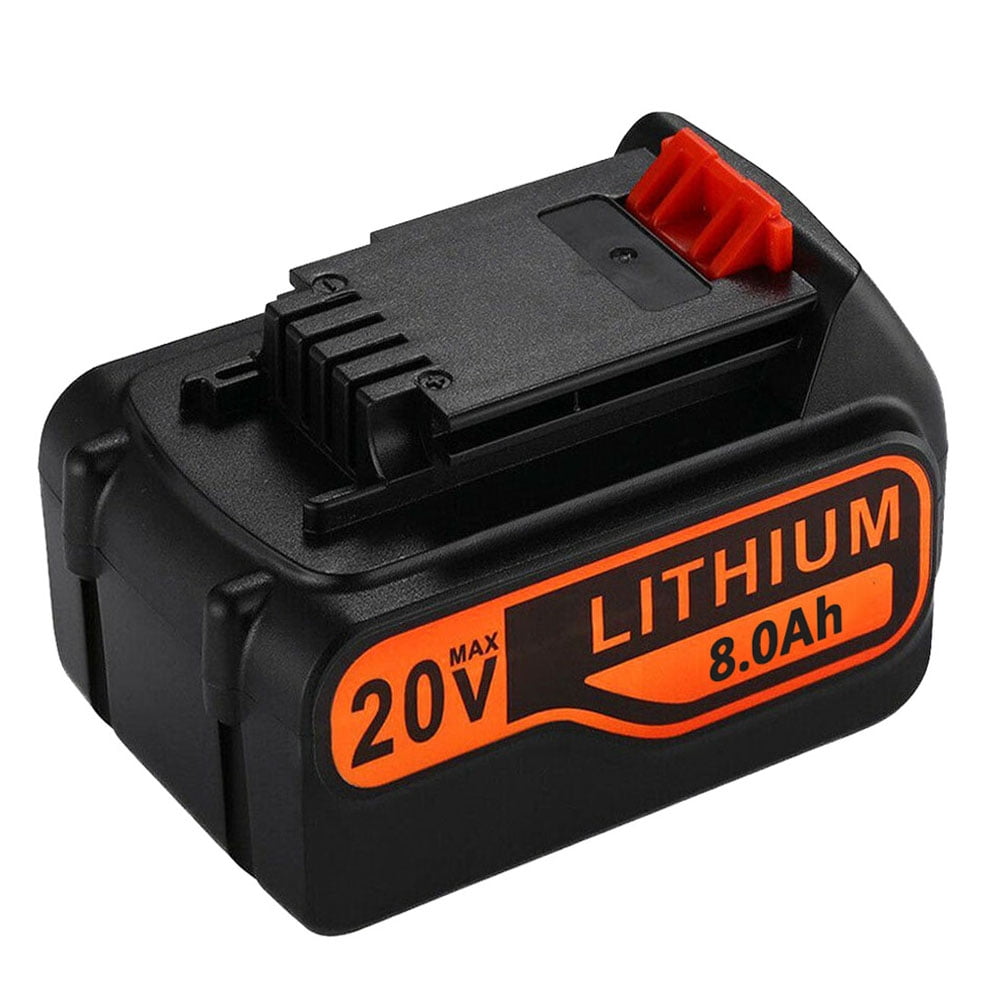 8.0AH 20V Lithium Battery for Black & Decker 20V MAX LBXR2520 LBXR2020 ...