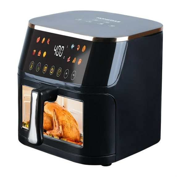8.0QT Nonstick Air Fryer Oven, 10 In 1 Cooking Functions, 1-Touch ...