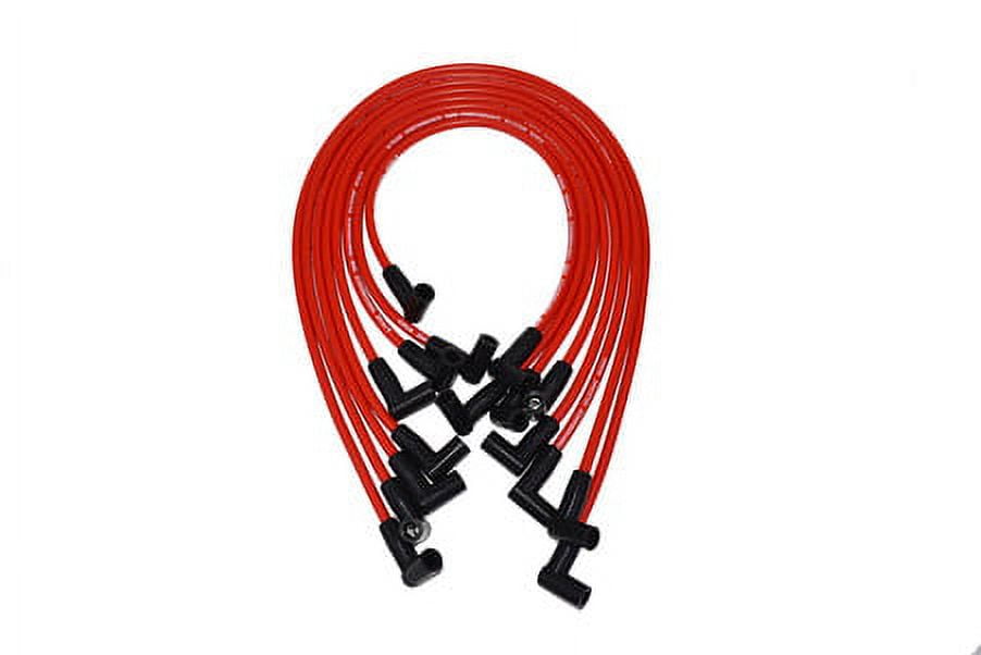 8.0mm Red Silicone Spark Plug Wires SBC Small Block Chevy Chevrolet GMC ...