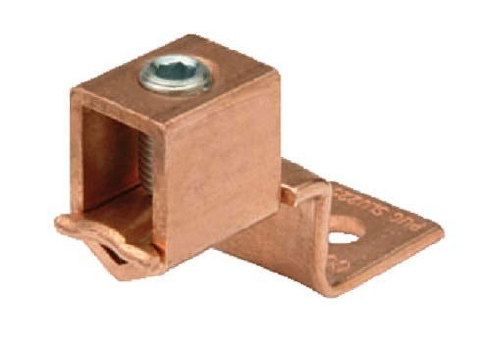 8-1/0 AWG Copper Solderless Lug- Pack of 10 - Walmart.com