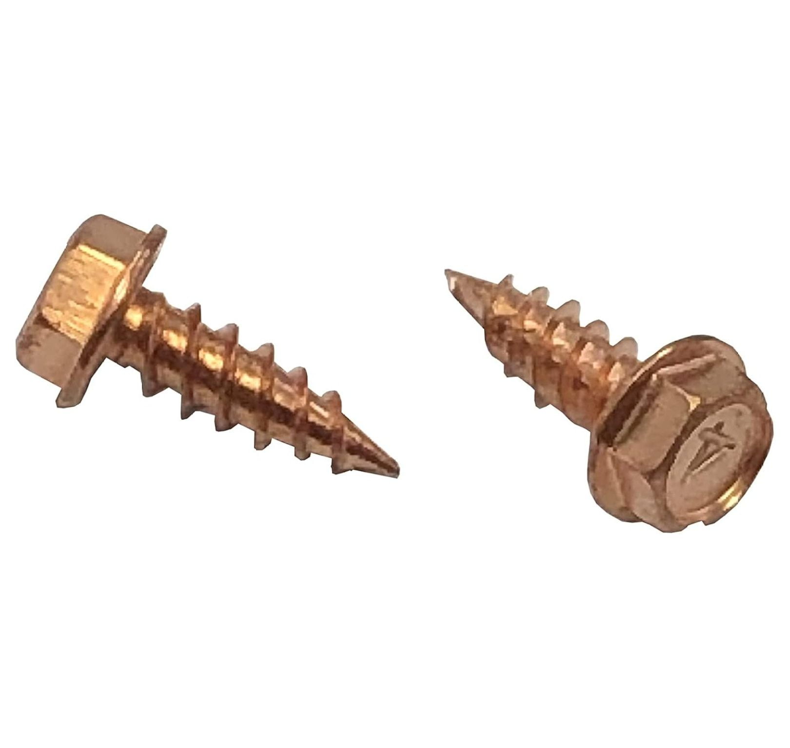 #8 1/2 inch (25 Count) Gutter Downspout Or Sheet Metal Screws (Multiple ...