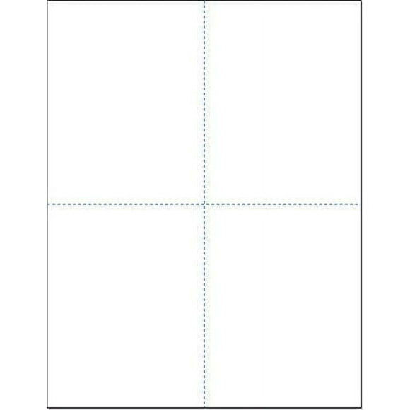 Perforated Paper for Office Supplies in Multiple Sizes and Colors