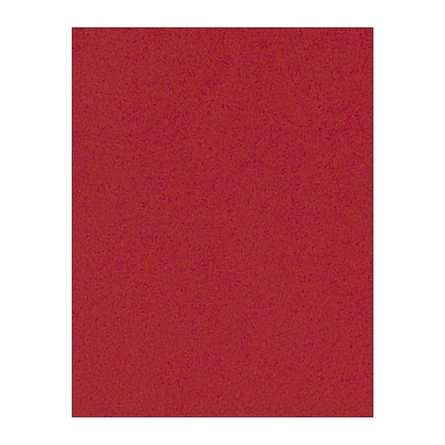 8 1/2 x 11 Cardstock - Ruby Red (50 Qty.) - Walmart Business Supplies