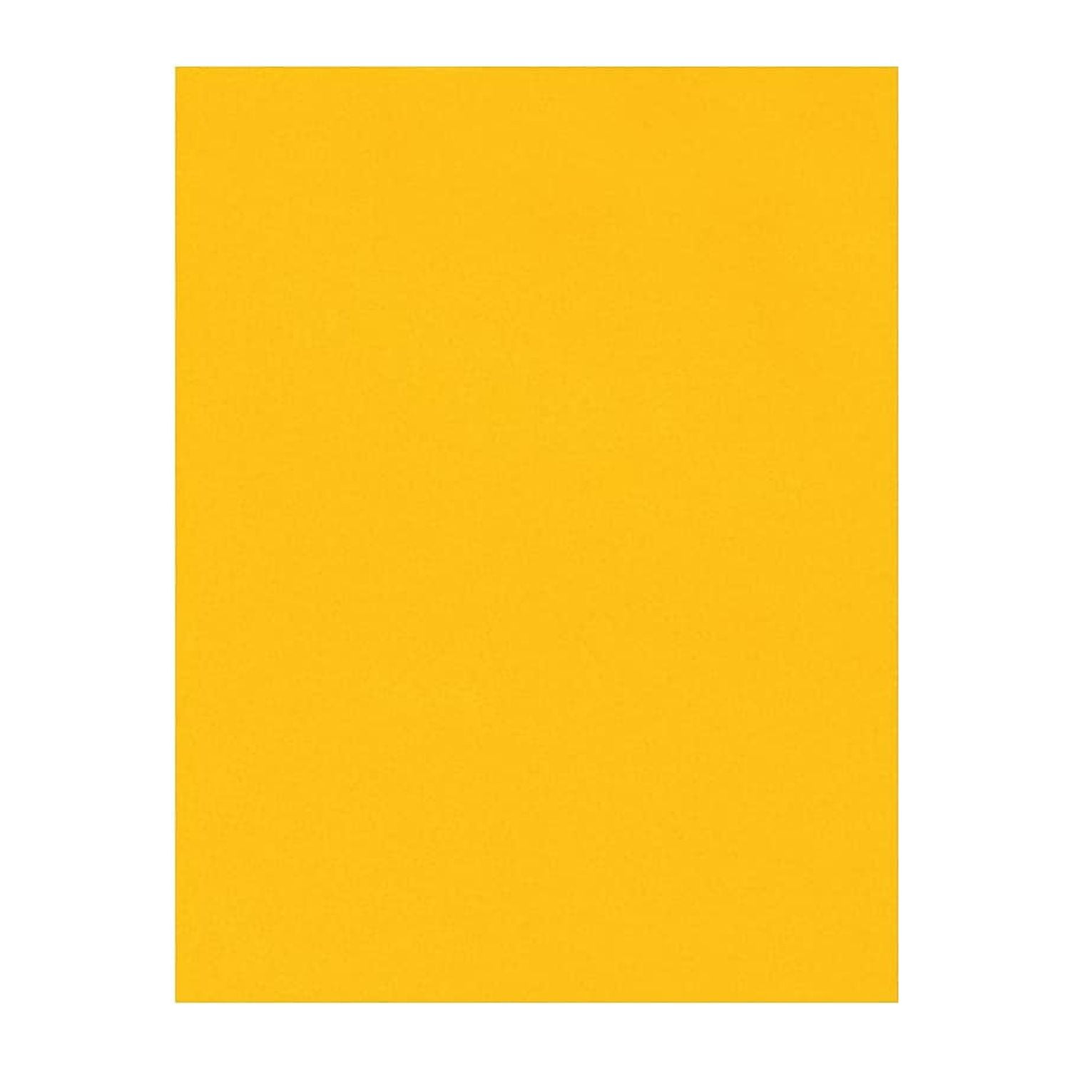 8 1/2 x 11 Cardstock - Sunflower (50 Qty.) - Walmart.com
