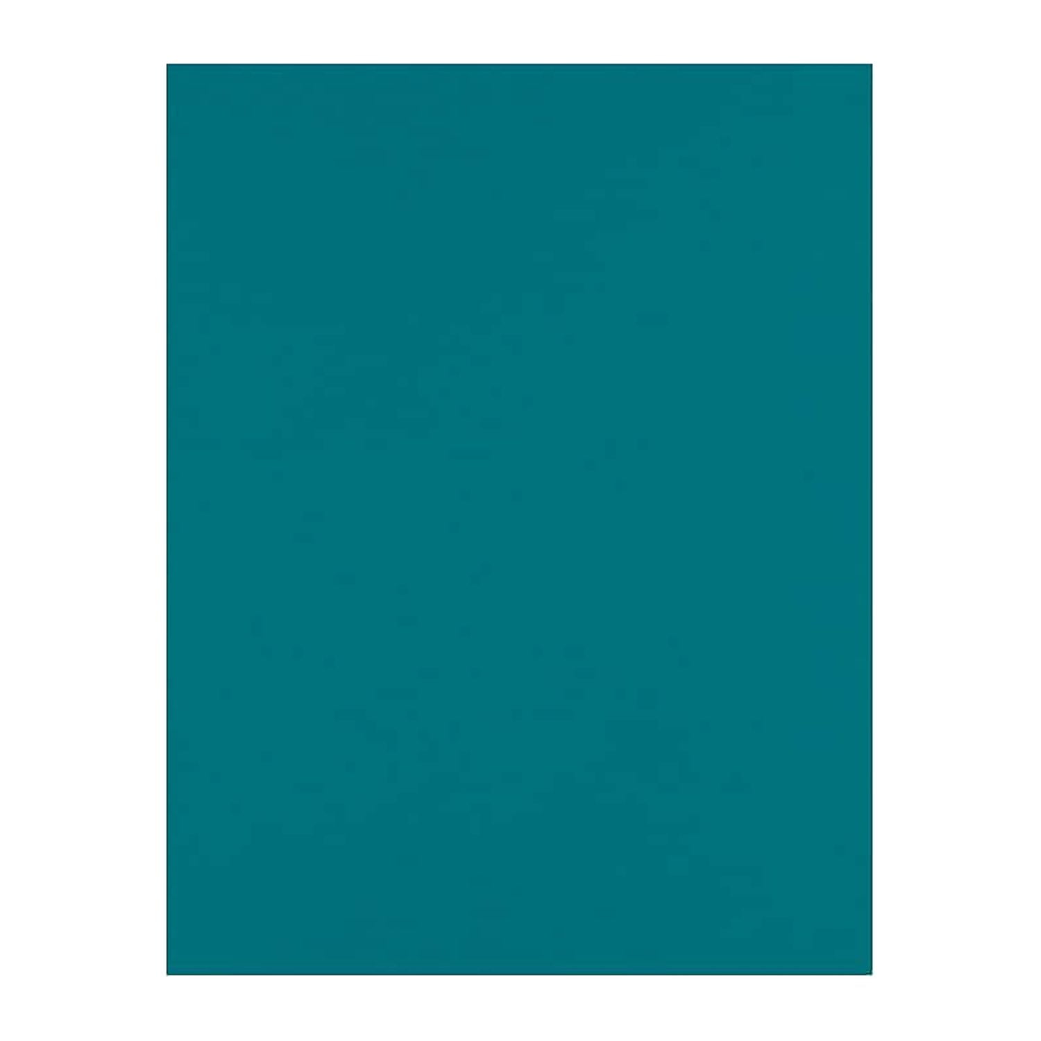8 1/2 x 11 Cardstock - Teal (250 Qty.) - Walmart.com