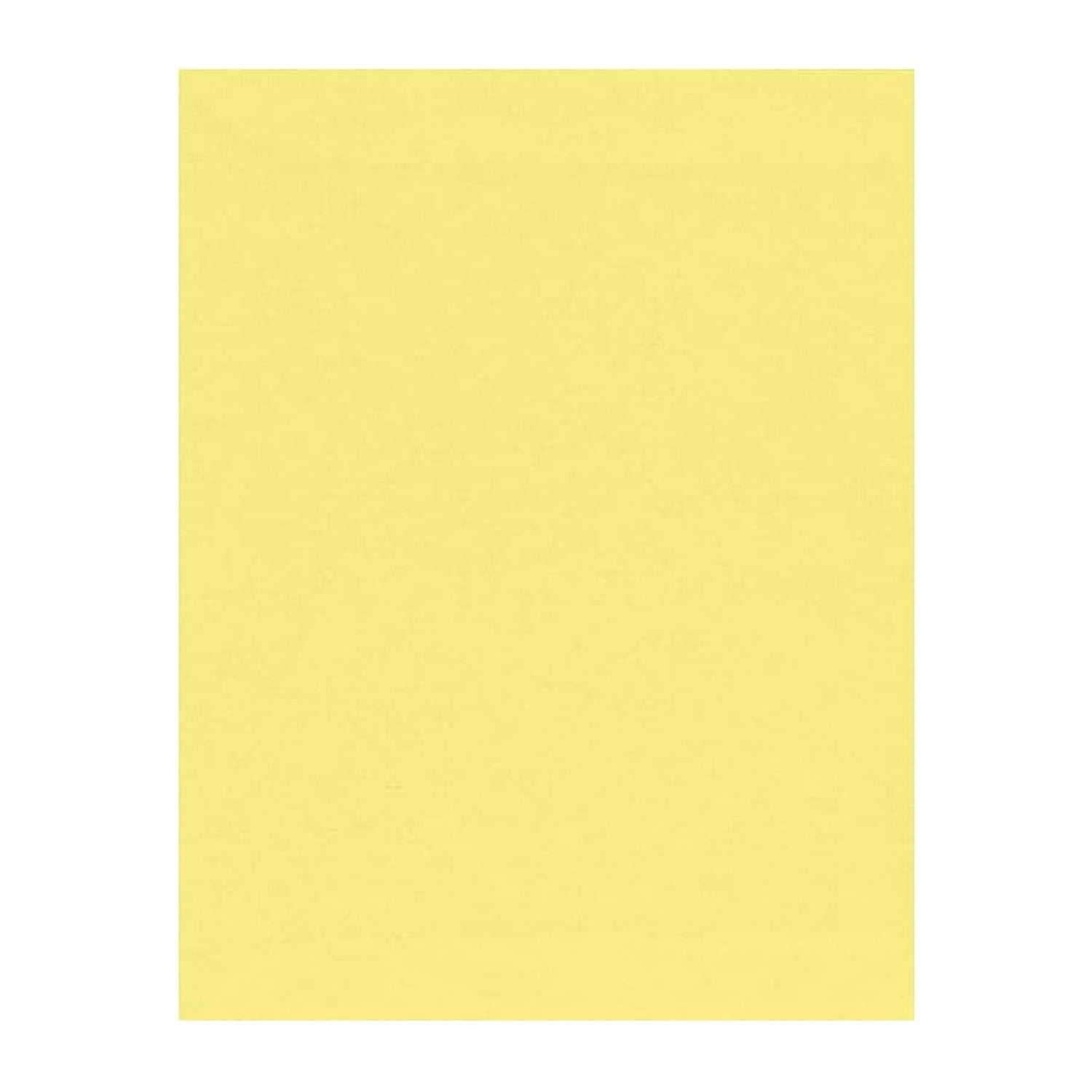 8 1/2 x 11 Paper - Pastel Canary (1000 Qty.) - Walmart.com