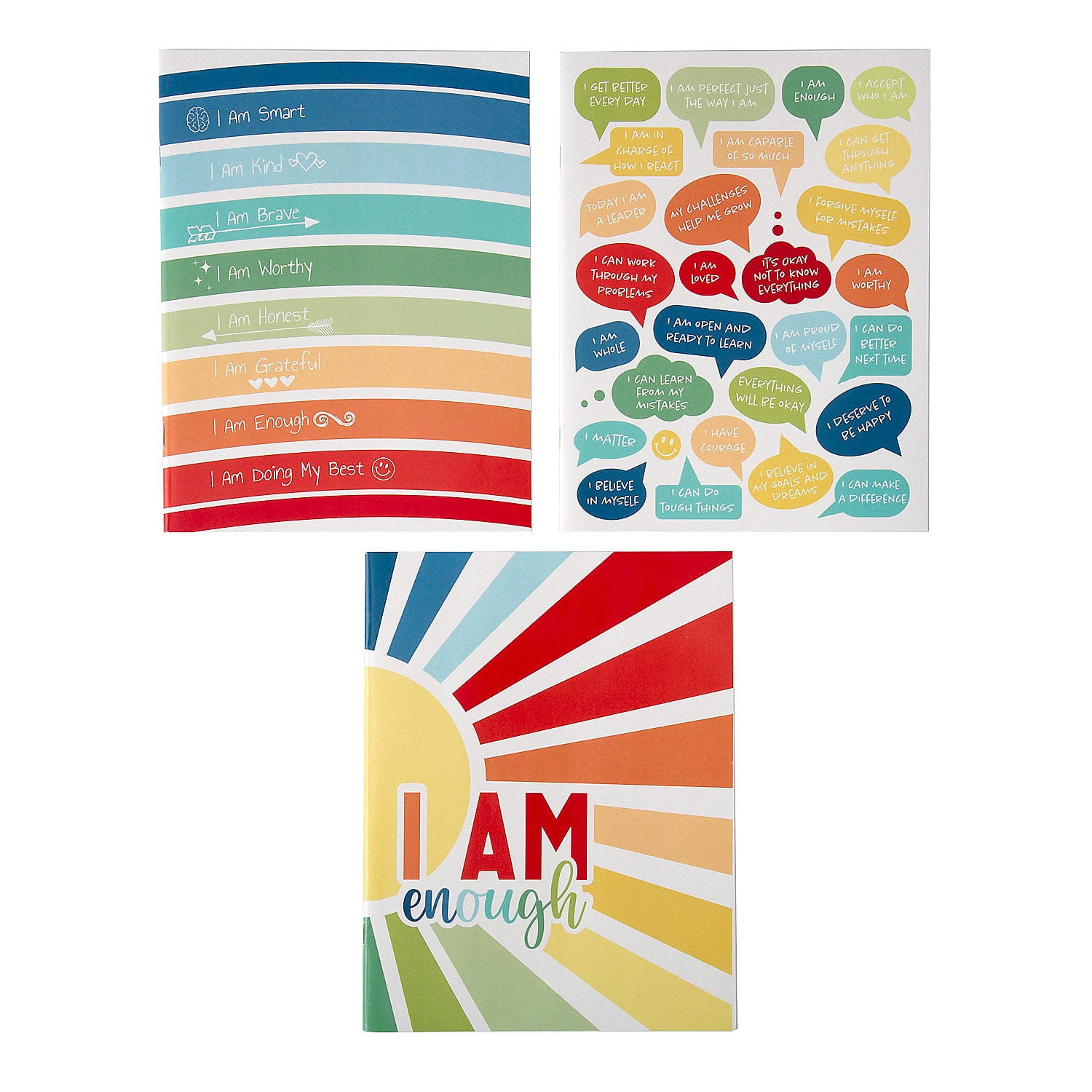 8 1/2" x 11" Social Emotional Learning Affirmation Journals - 24 Pieces ...