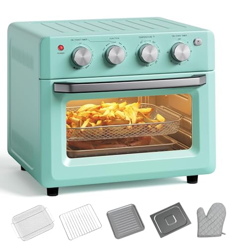 8 in 1 Air Fryer Toaster Oven, 19QT/18L 360°Convection Cooking Oven ...