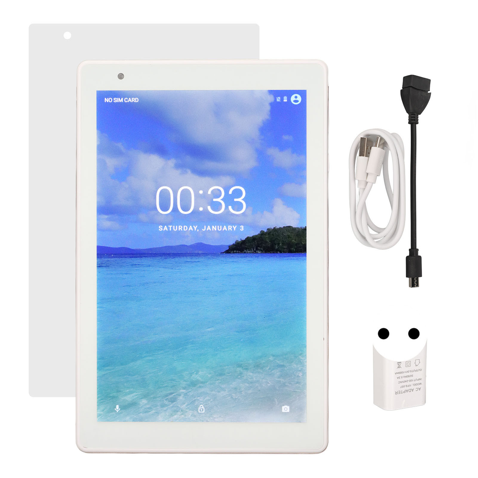 8.1 Inch Tablet 4GB RAM 64GB ROM 2.4G 5G WiFi Dual Cameras Dual Cards ...