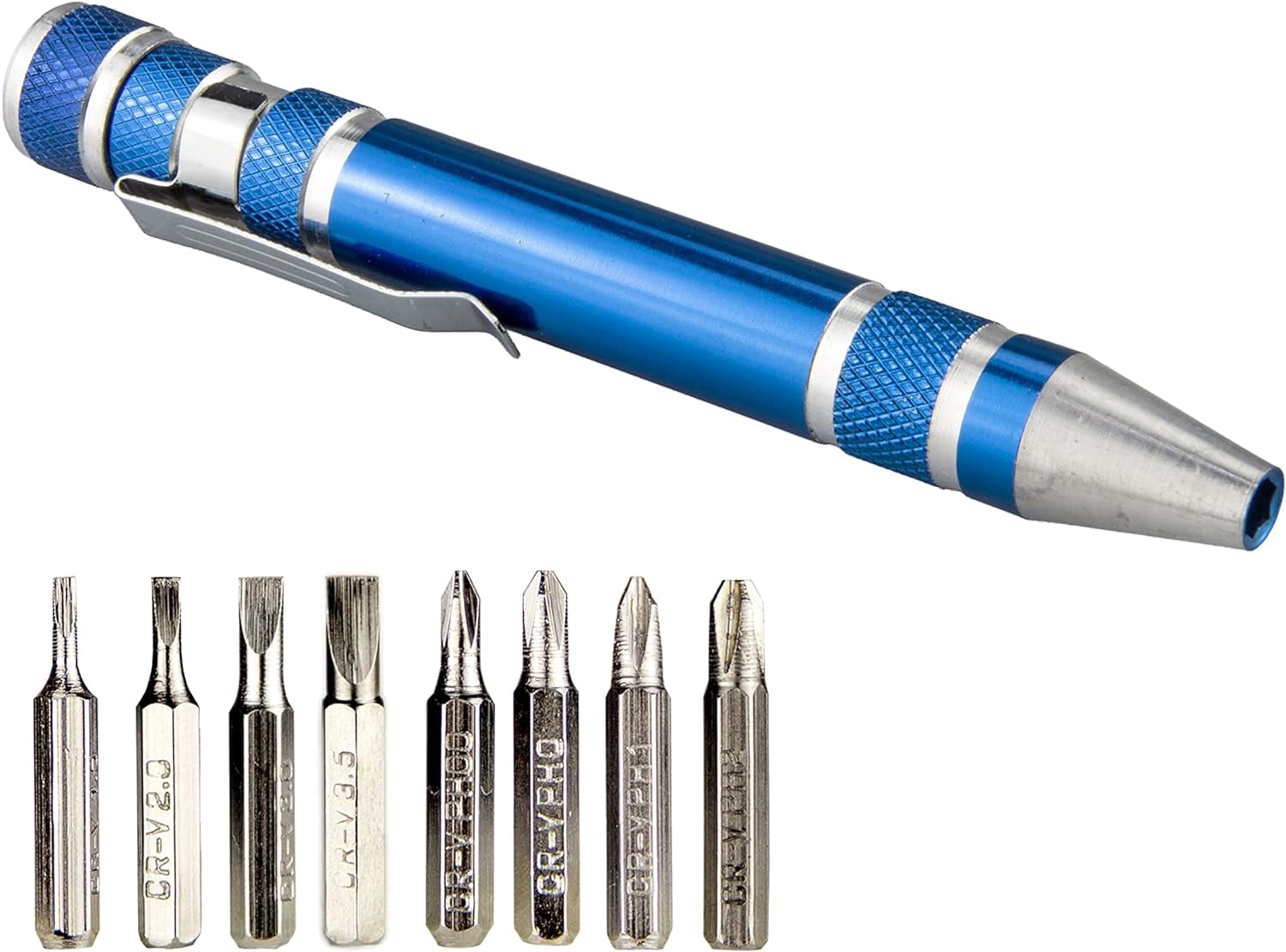 8 in 1 Mini Screwdriver Set Small Screwdrivers Pen Magnetic Repair ...