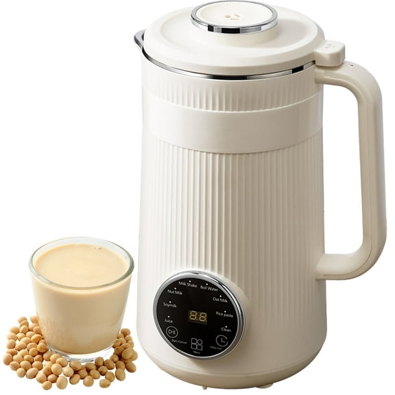 8-in-1 Automatic Nut Milk Maker Blender, 40.6oz Homemade Almond, Oat ...