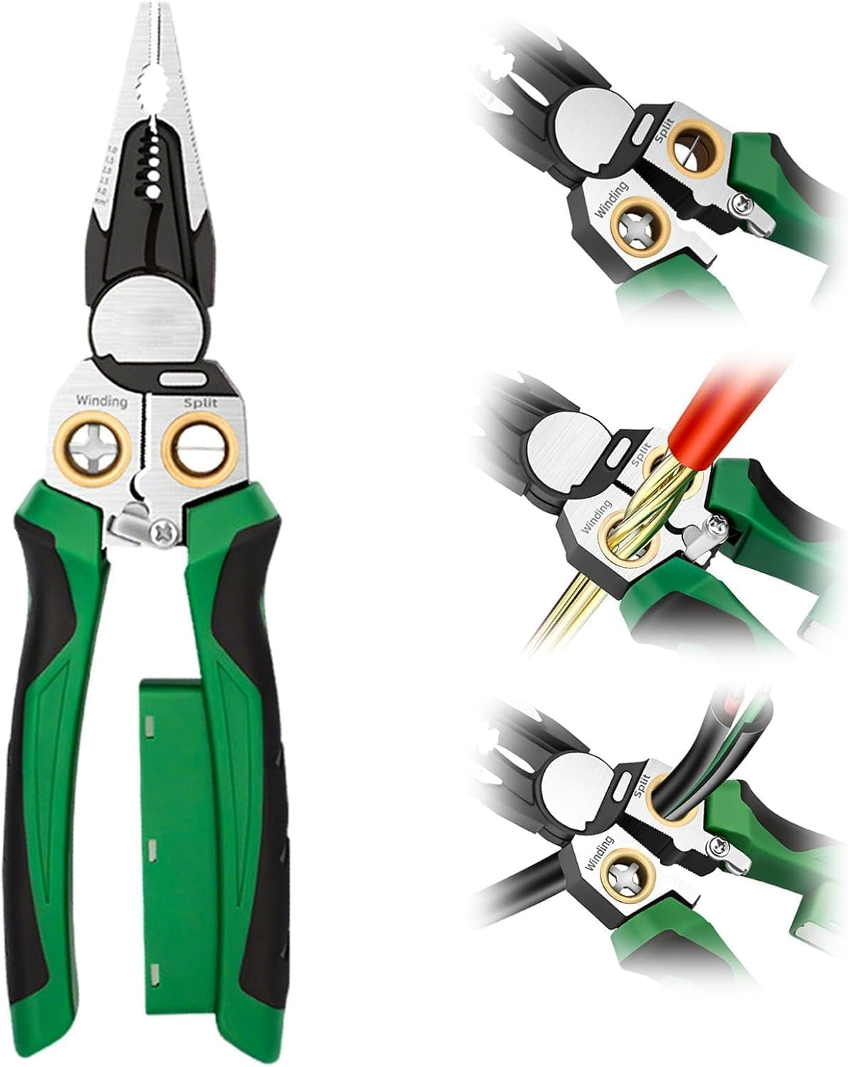 8 In 1 Wire Stripper, 2026 New Multifunction Foldable Wire Stripper ...