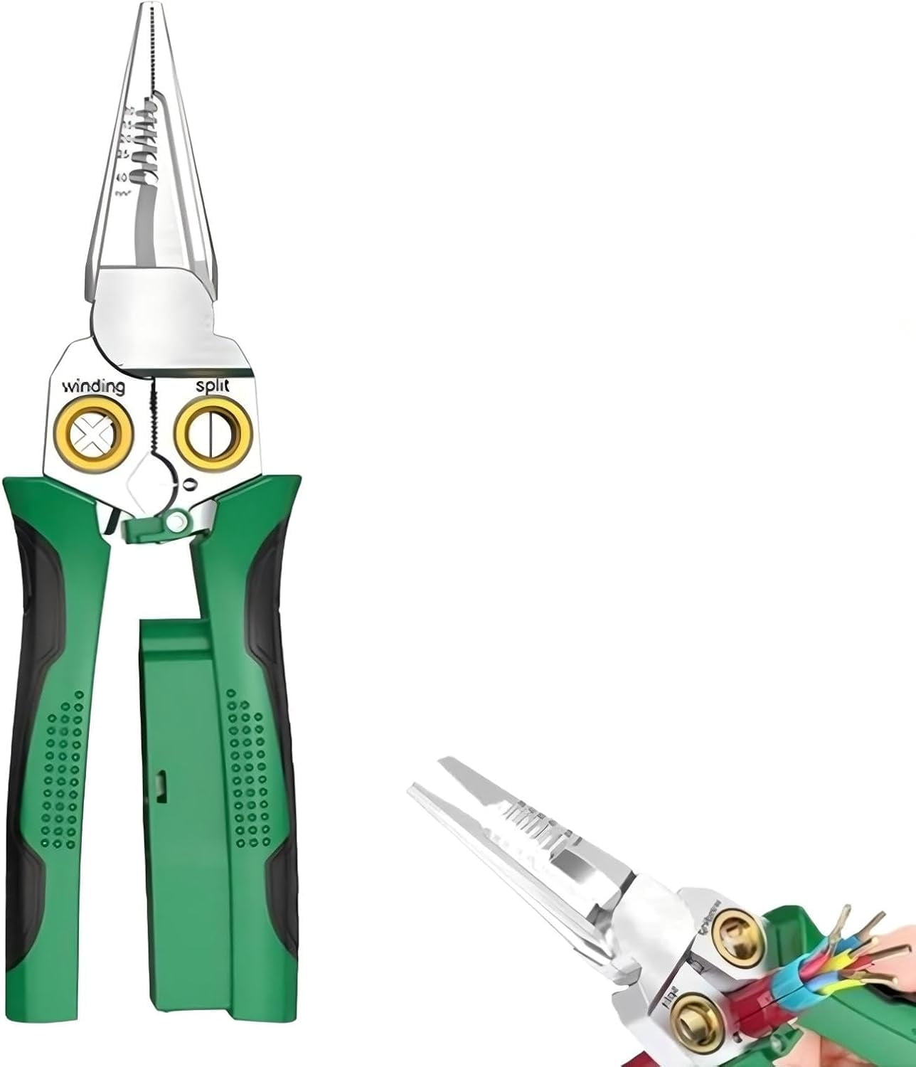 8 In 1 Wire Stripper And Cutter Tool Professional Multi Function Stripping Pliers For Cutting ...