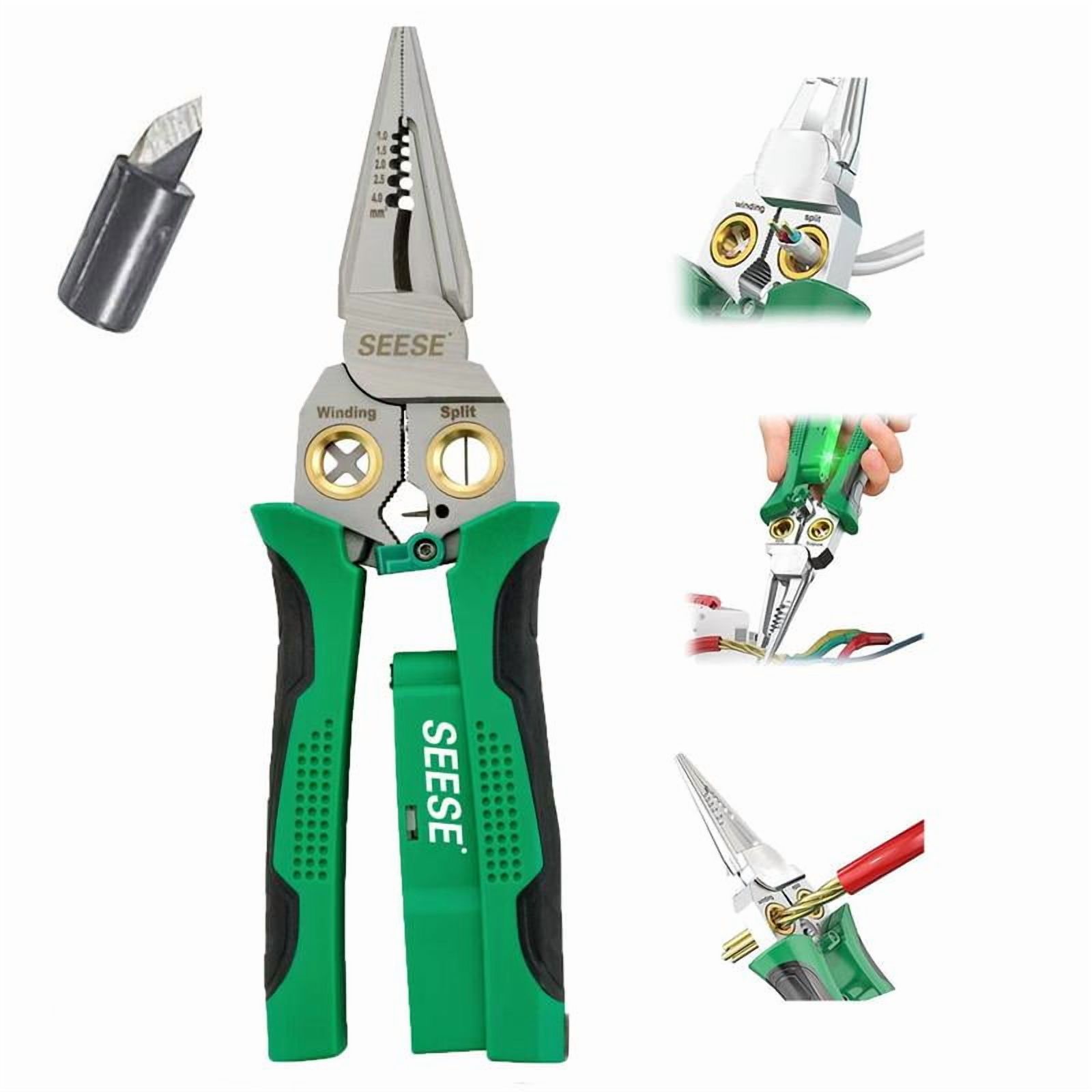8 in 1 Wire Stripper Twister for Cutting and Pulling Wires, Cable ...