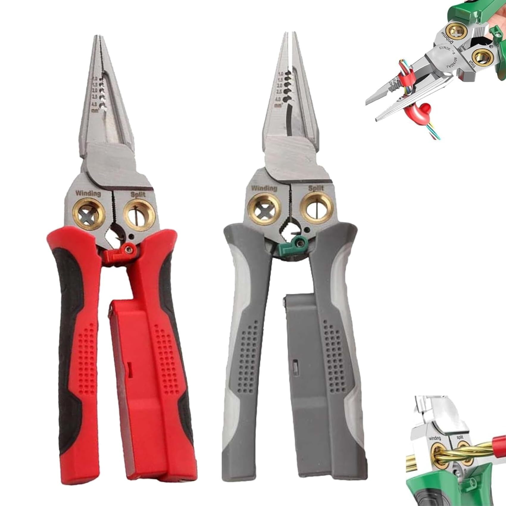 8 In 1 Wire Stripper Twister for Cutting and Pulling Wires Cable ...