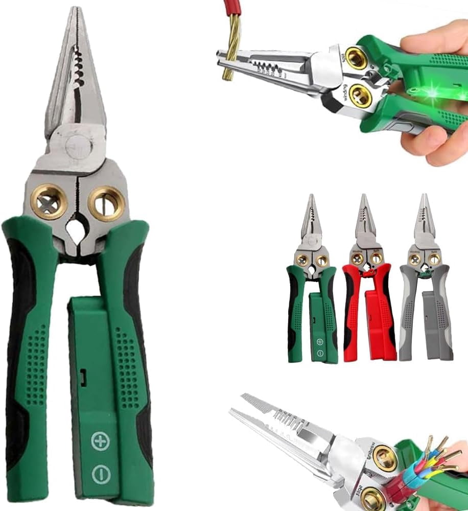 8 In 1 Wire Stripper With Voltage Tester, 3 Styles Multifunctional Wire ...