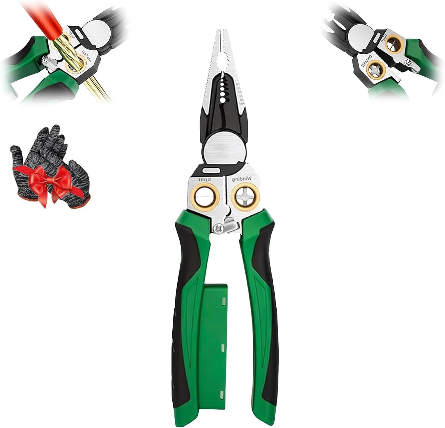 8 in 1 Wire Stripper with Voltage Tester, 8 in 1 Wire Stripper Twister ...