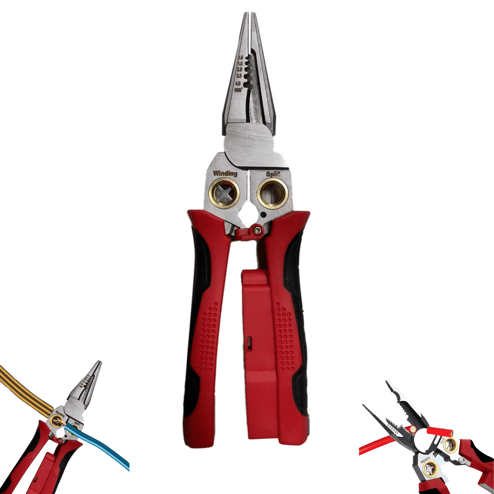 8 In 1 Wire Stripper with Voltage Tester, Metal Wire Stripper Tool for ...