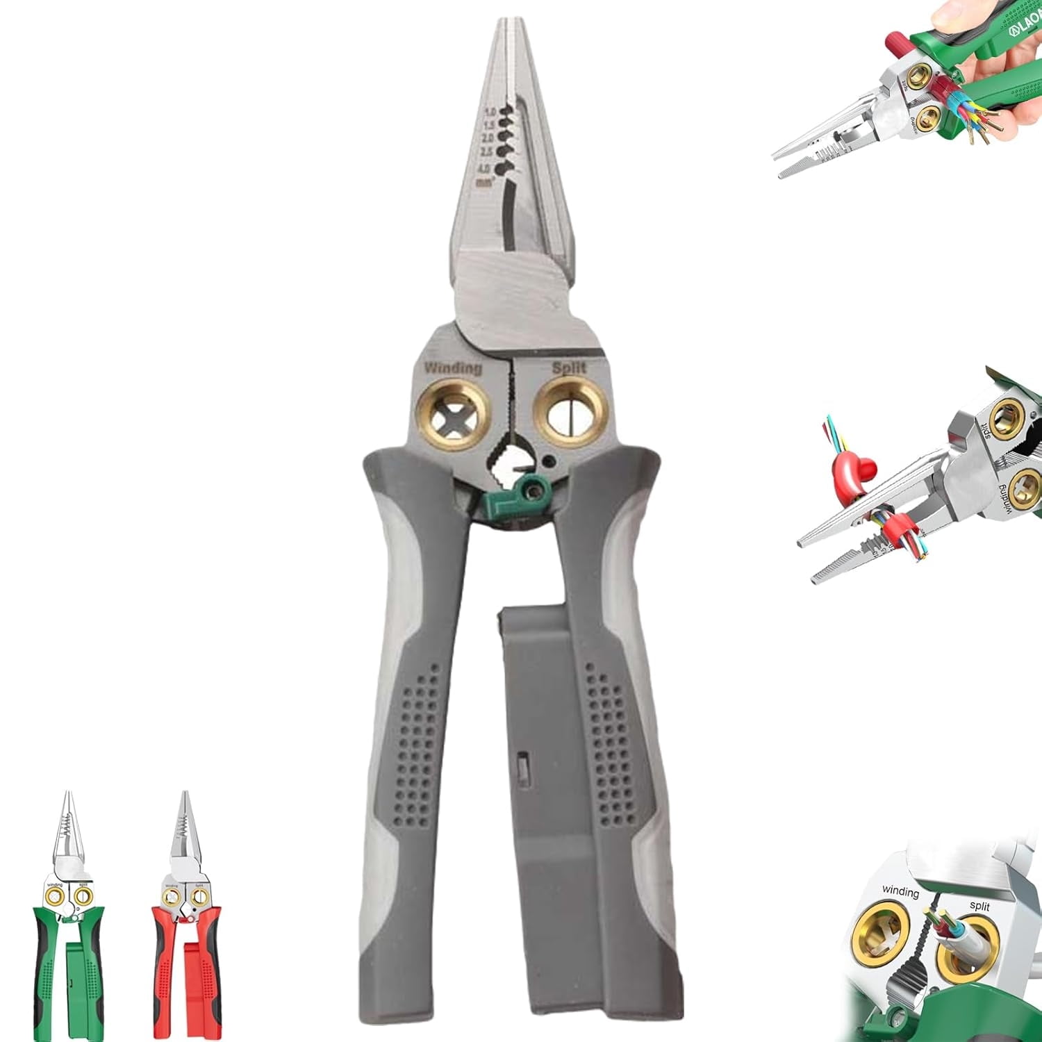 8 In 1 Wire Stripping Pliers, 2025 New Multi-Function Electric Wire ...