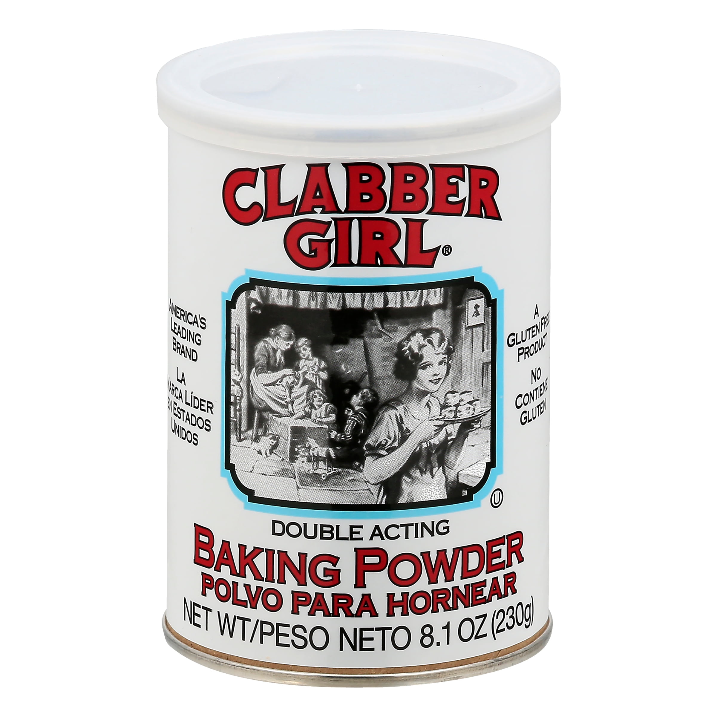 ( 8.1 oz, 1 COUNT ),Clabber Girl, Gluten-Free, Double Acting Baking ...