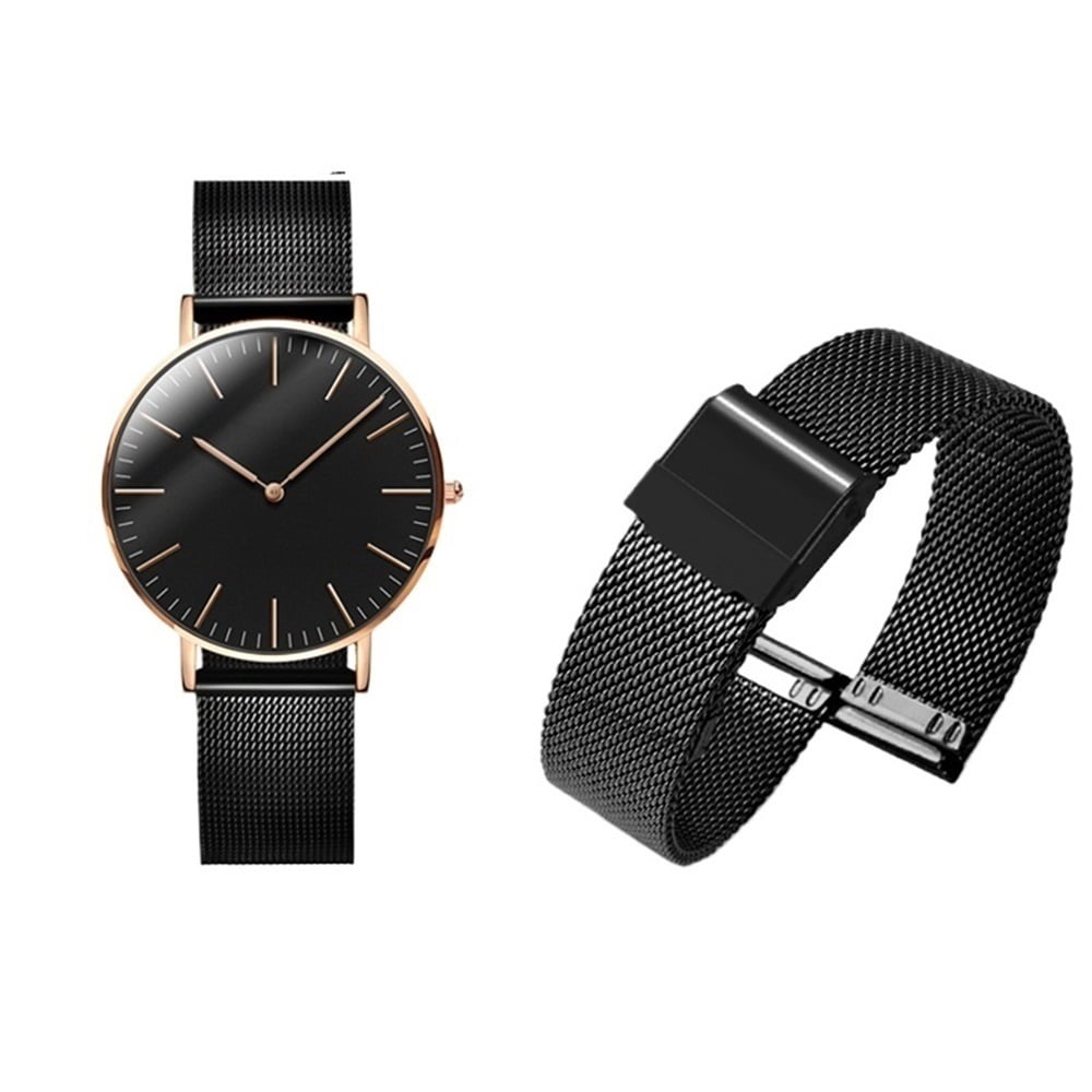 8/10/12/13/14/15/16/17/18/19/20/21/22/24mm Straps for Seiko 0.6mm Mesh Watch Band for Stainless ...