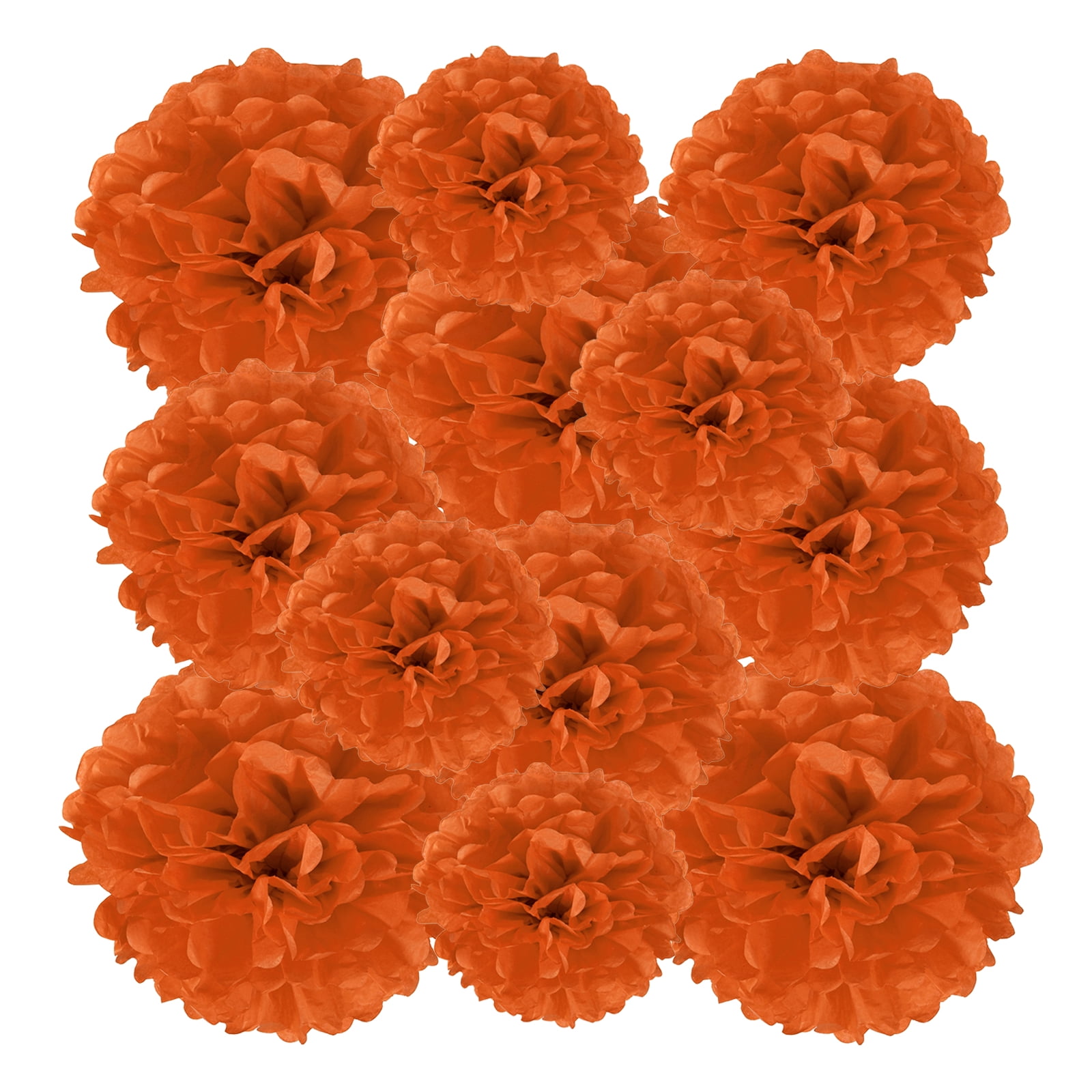 8" 10" 12" Tissue Paper Pom Poms, 12PCS Pom Poms Paper Flowers Ball ...