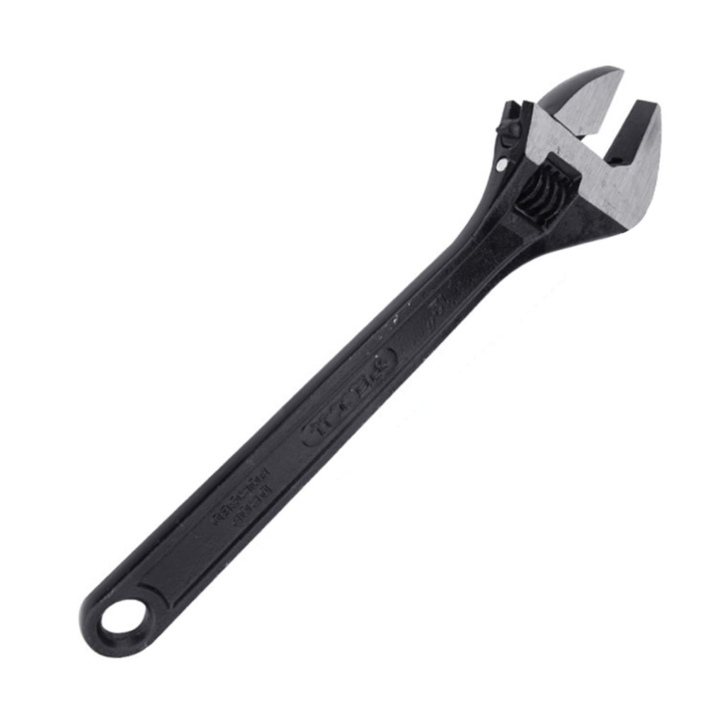 8/10/12inch Adjustable Wrench Wide Jaw Opening Precise Jaw Design Grip ...