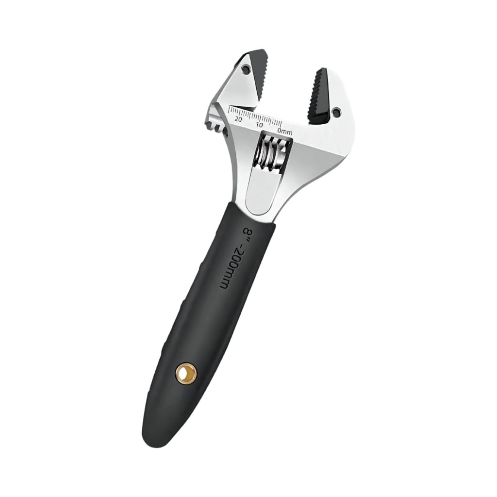 8/10/12inch Woodworking Ratcheting Wrench Nonslip Multifunction Pipe ...