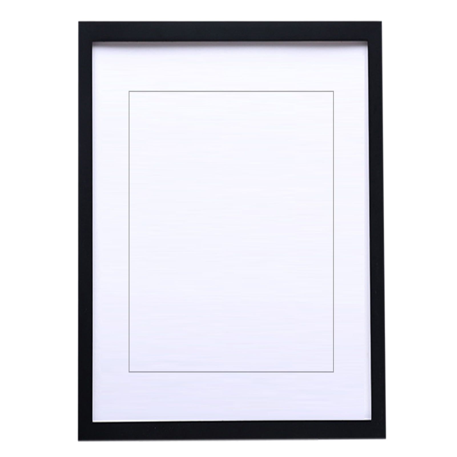 8/10-Inch Wooden Poster Frame High Clarity Glass Horizontal Vertical ...