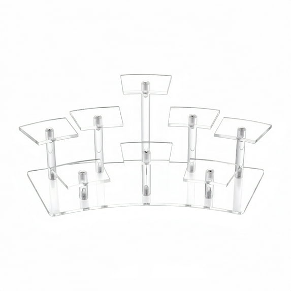 8/10 Tier Acrylic Display Riser Shlef Layered Display Action Figure ...