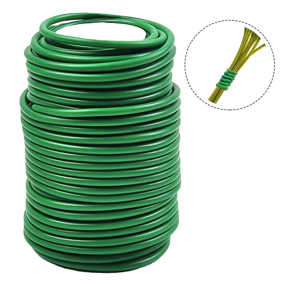 8/10M Gardening Plants Soft Wire Garden Flexible Tie Soft Garden Tie Garden Support Wire Cable ...