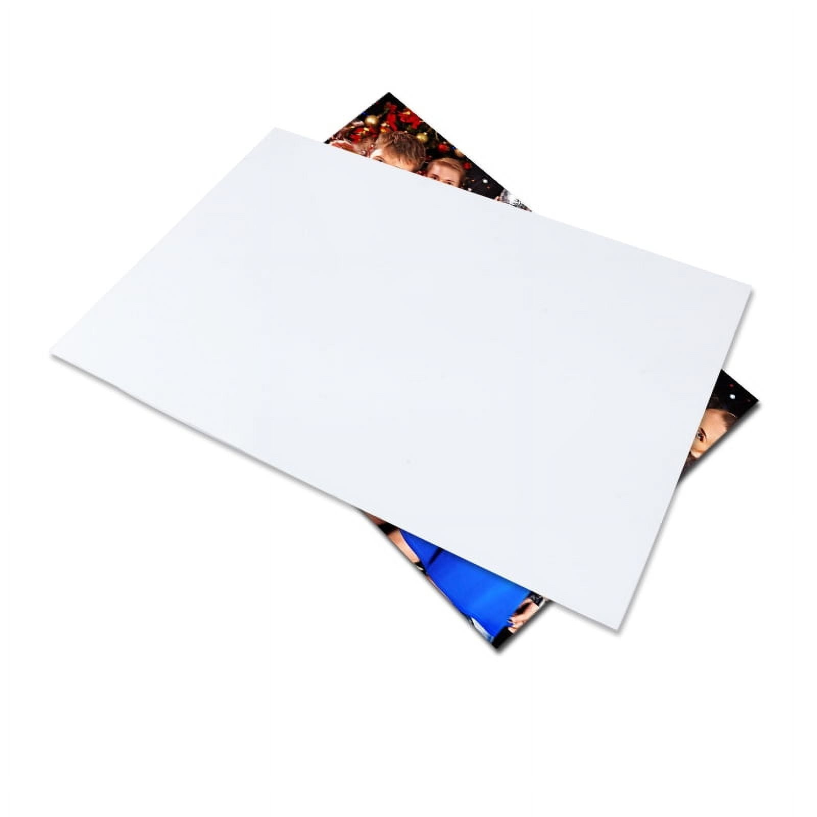 8"*12" 20pcs Sublimation Blanks Aluminum Sheet Metal Board Gloss White ...