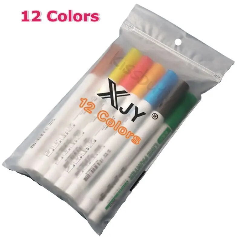 8/12 Colors Double Line Pen Outline Paint Marker Pens Diy Album ...