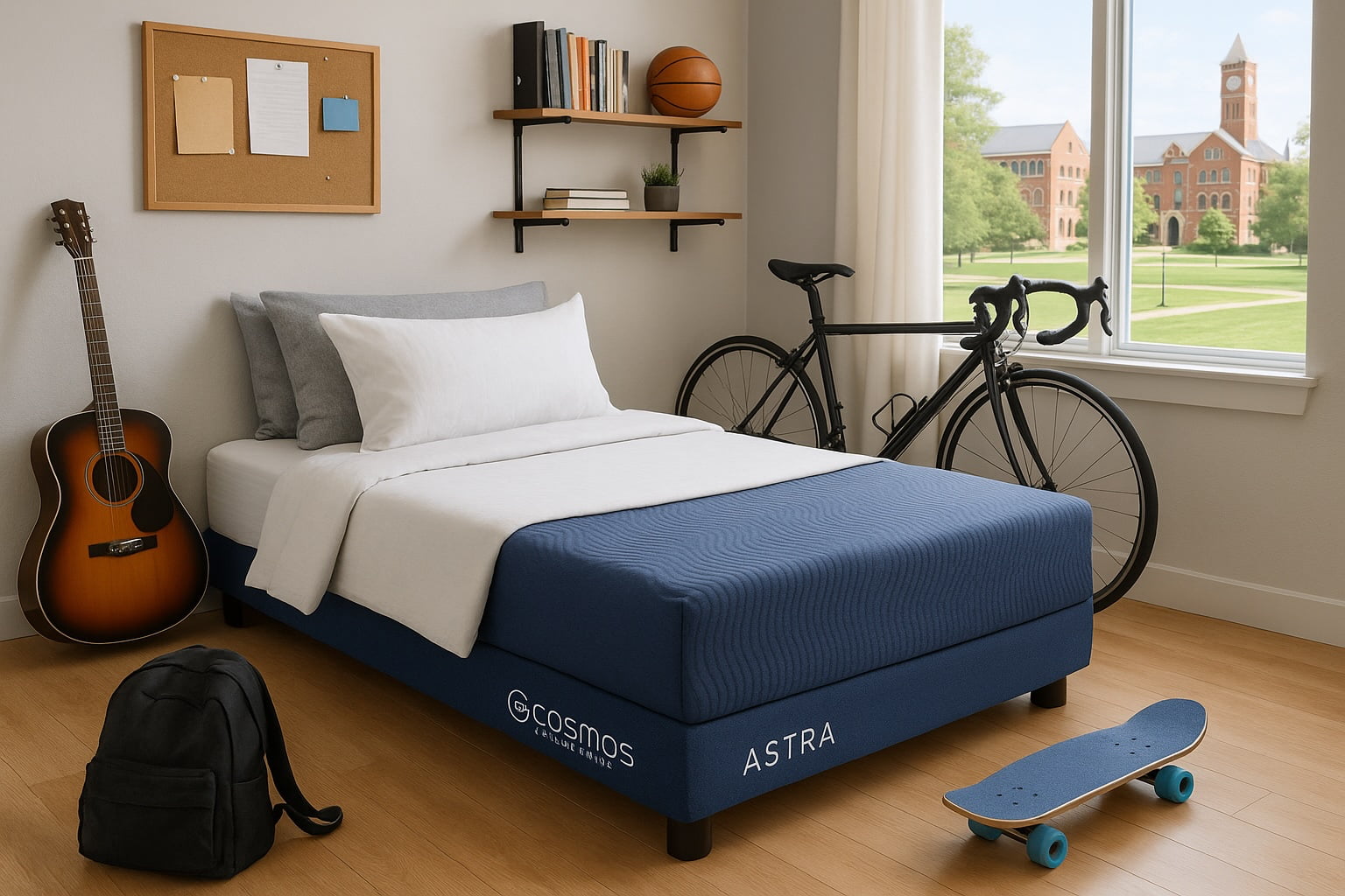 8" & 12" Restonic Memory Foam Mattress - Premium Pressure Relief, Ultra ...