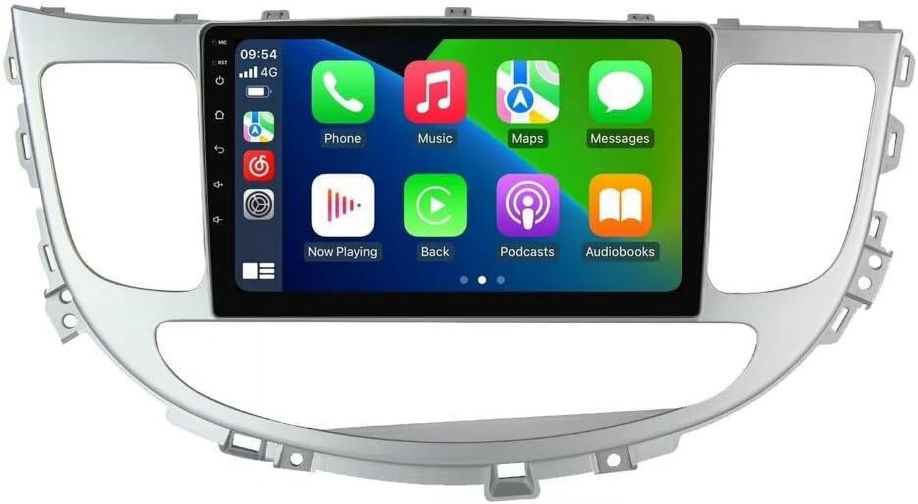 8+128GB 8Core Car Radio Stereo for Hyundai Rohens Genesis 2008-2013 Dash Kit Car GPS Navigation ...