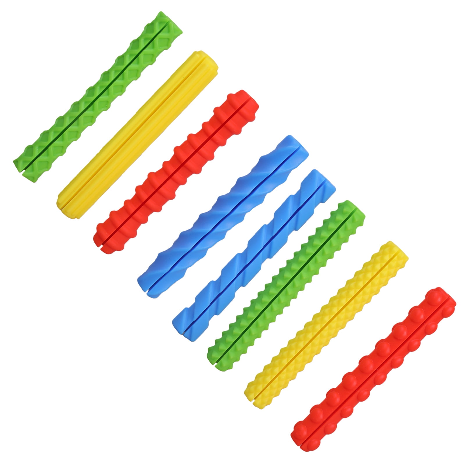 8/12Pcs Textured Ergonomic Writing Aid for Students Left/Right Handed ...