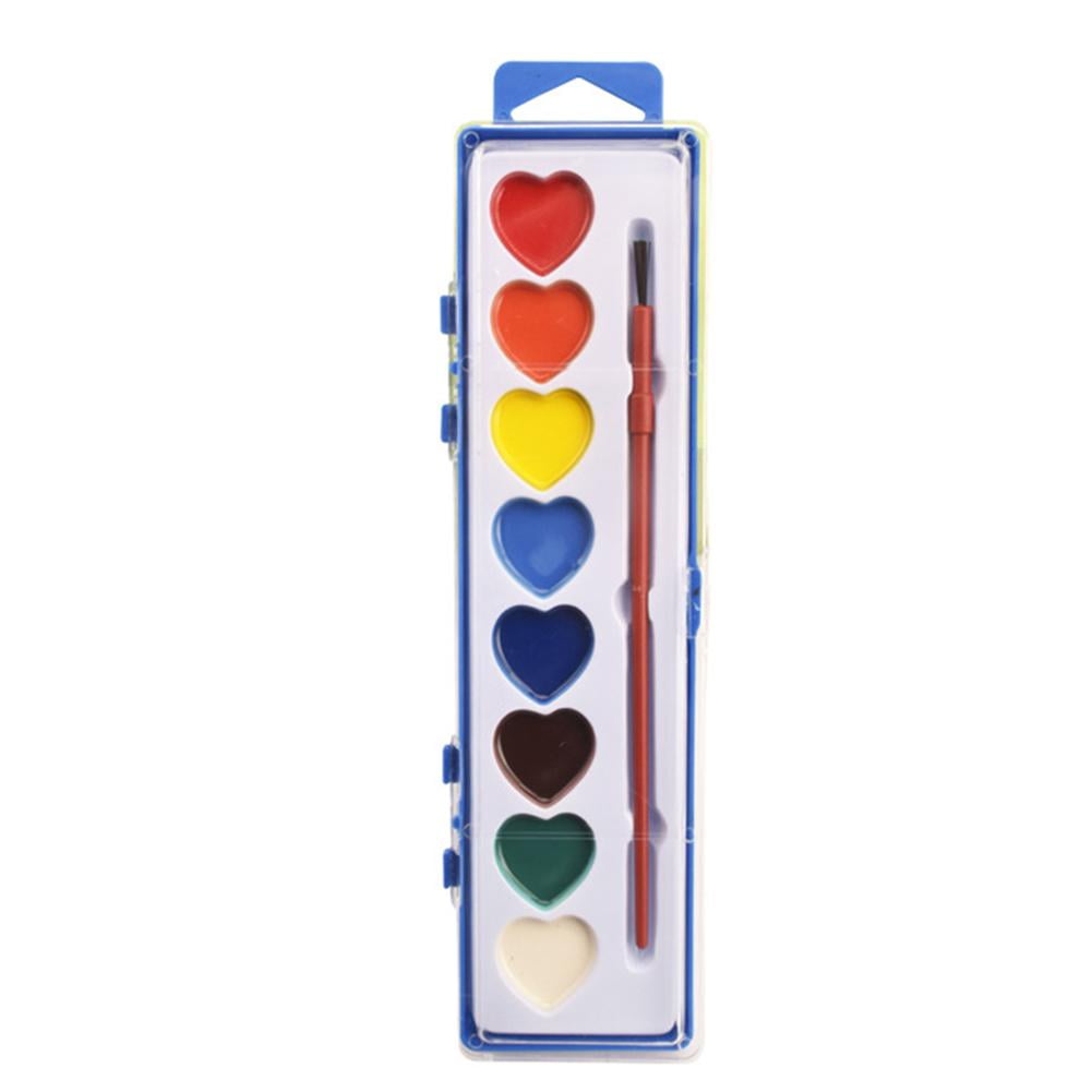8/16 Colours Watercolour Paint Block Set Drawing Tin Box Seta3d8 ...