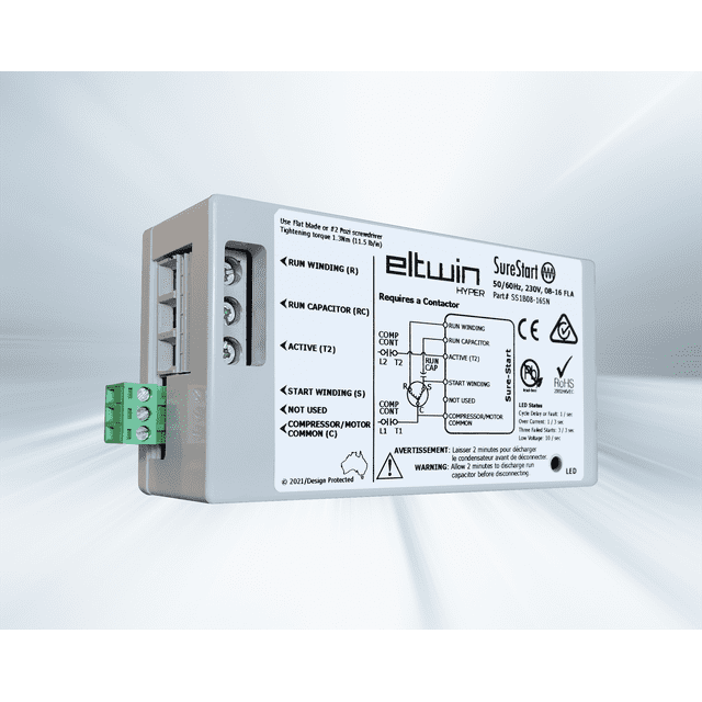 8-16A Soft Starter for Residential AC Units 1.75 - 3 Ton. Eltwin-Hyper SureStart - Walmart.com