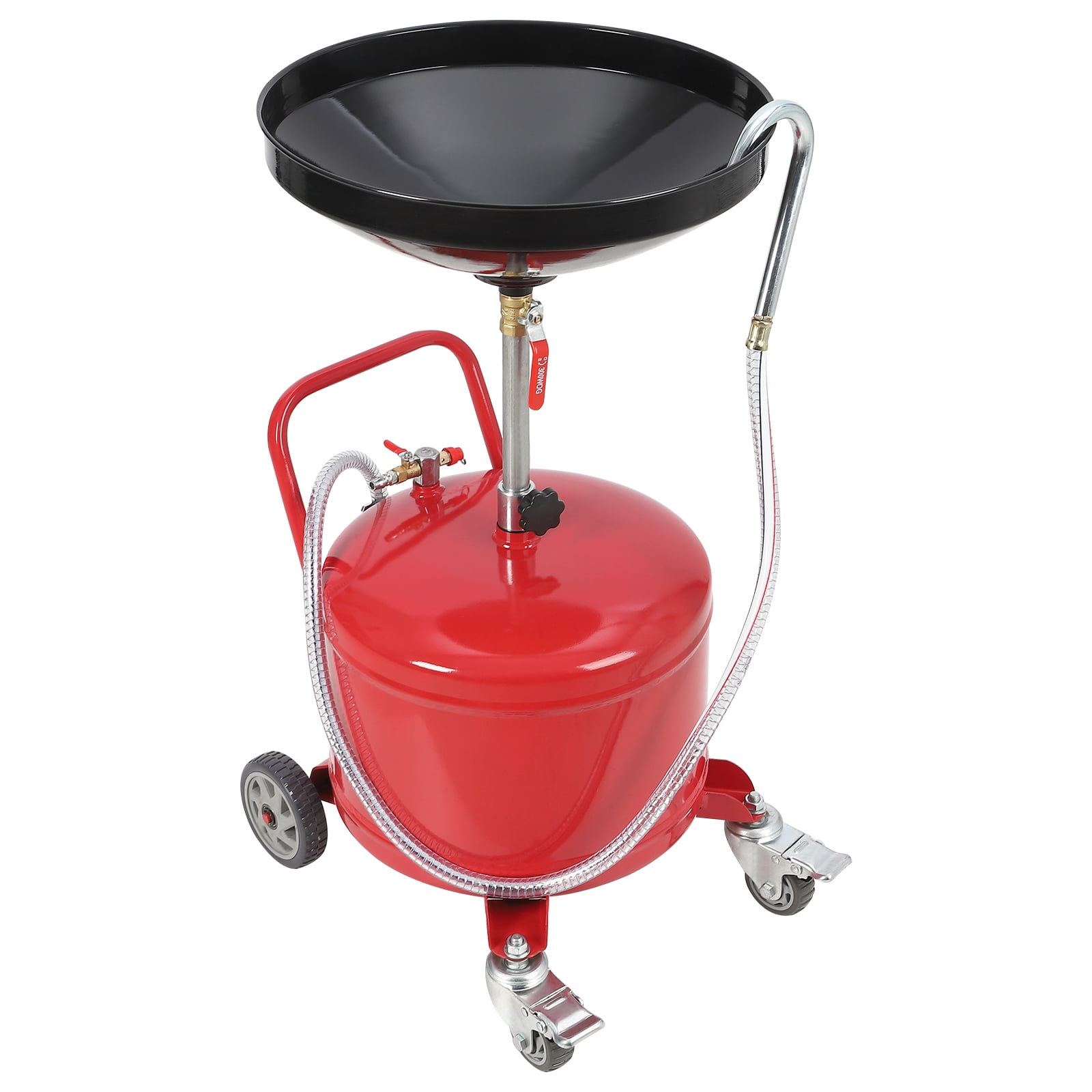8/18/20 Gallon Portable Waste Oil Drainer, Height Adjustable Pneumatic ...