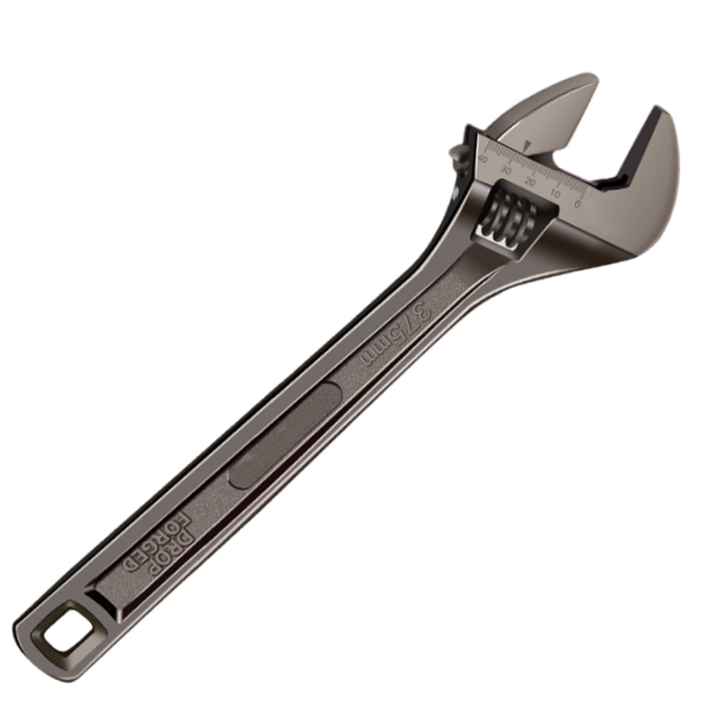 8-18inch Adjustable Wrench Wide Jaw Opening Precise Jaw Design Grips ...