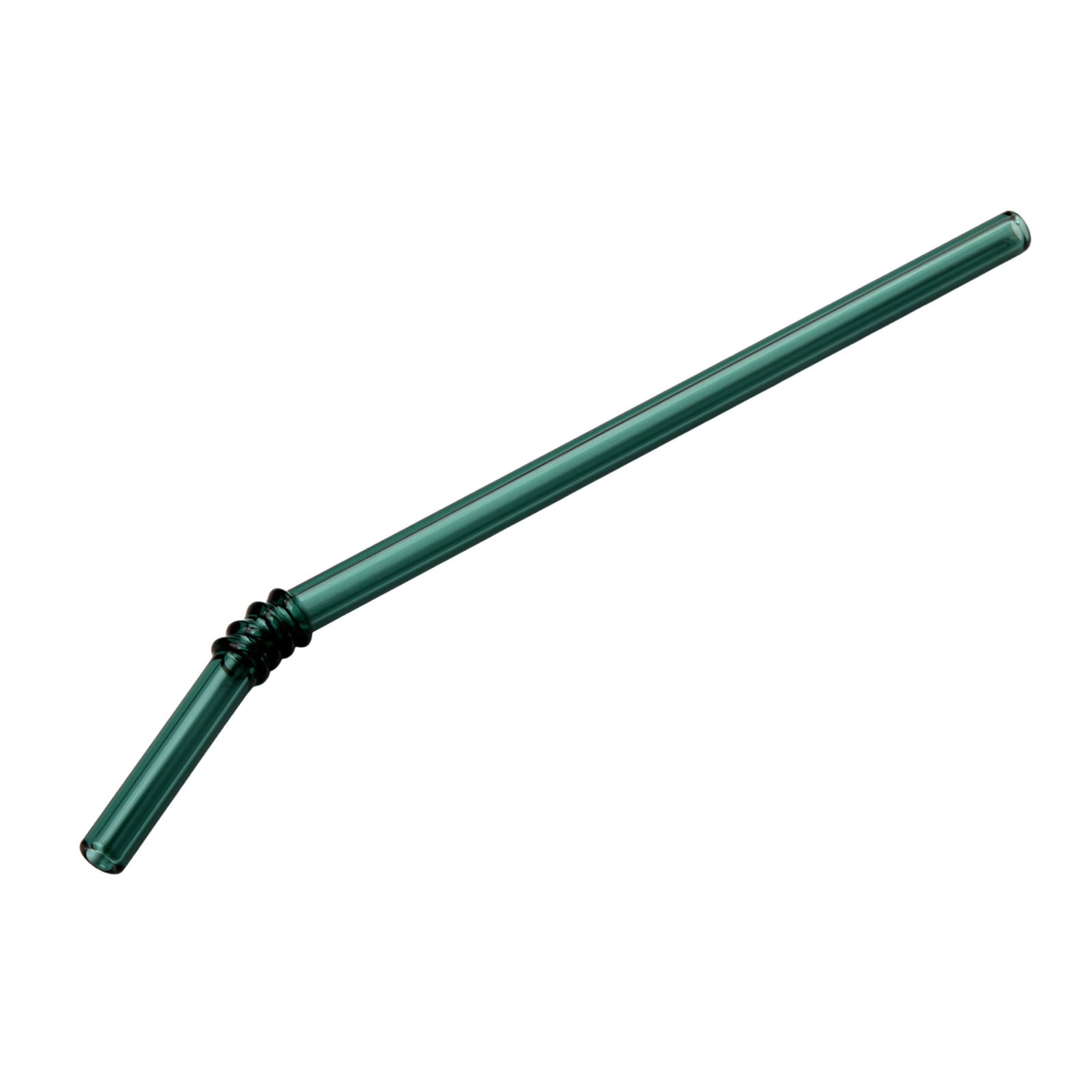8*190 High Borosilicate Heat Color Transparent Friendly Glass Straw ...