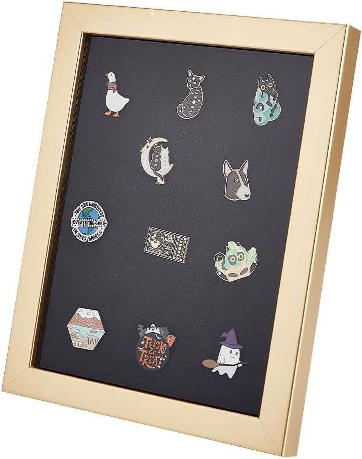 8.1x10 inch Pin Display Case Medal Display Frame Wood Picture Frame ...