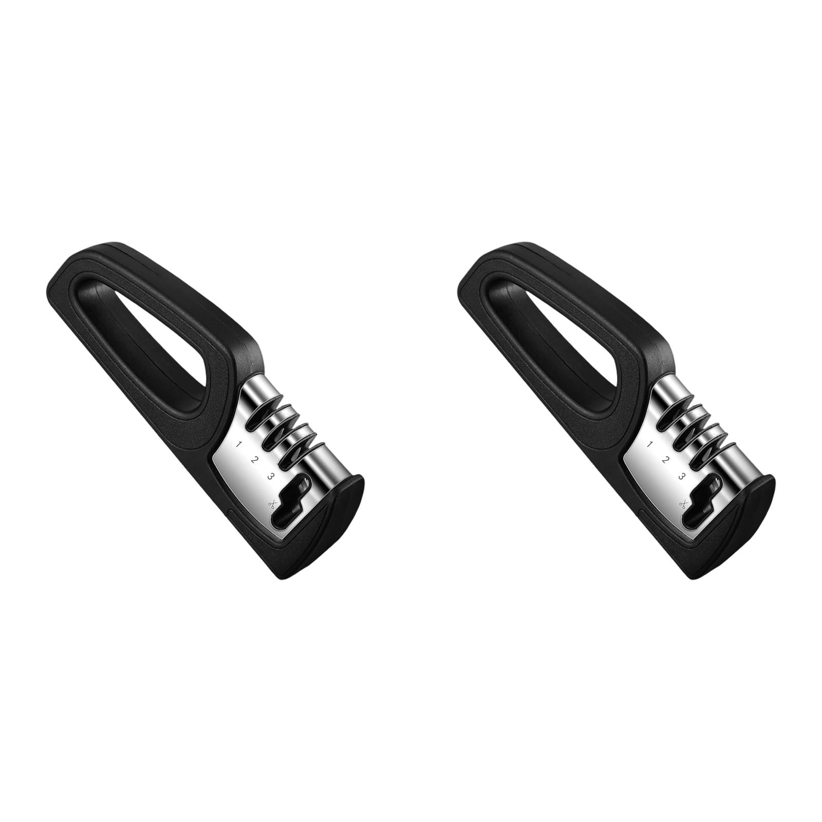 8.2 Inch 4 in 1 Manual Knife Sharpener 3 Stage Precision Sharpening ...