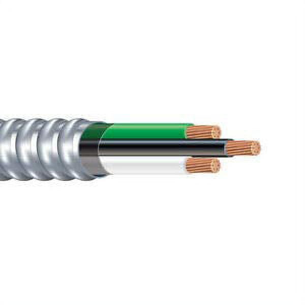 8/2 Metal Clad (MC) Cable with Ground, Aluminum Armored, Stranded ...