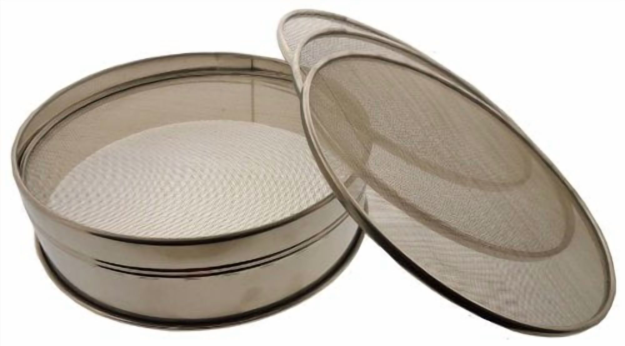 8" (20.3 cm) Sieves | For Beach Finds, Gardening, Archaeology | 5Pc All ...